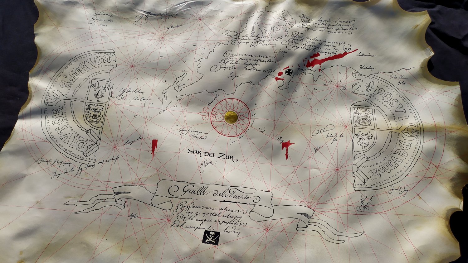 Goonies map #5 - scrittoamano